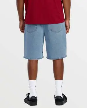Volcom Billow Denim Shorts - Blueprint