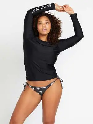 Volcom Simply Core Long Sleeve Thrashguard - Black
