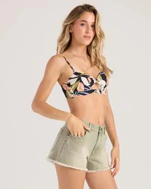 Volcom Distant Tropic Twist Bandeau