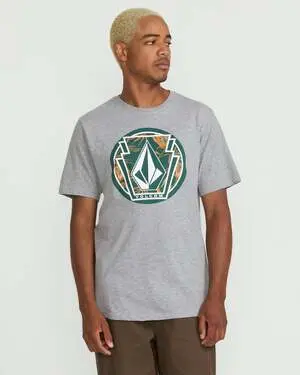 Volcom Melting Short Sleeve Tee - Heather Grey