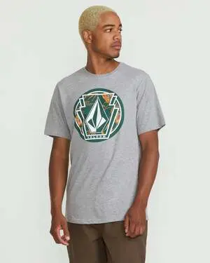Volcom Melting Short Sleeve Tee - Heather Grey
