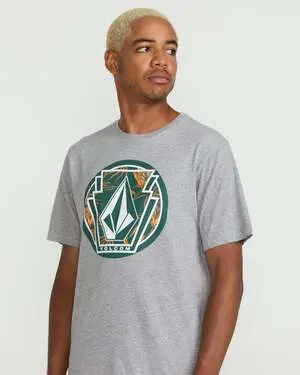 Volcom Melting Short Sleeve Tee - Heather Grey