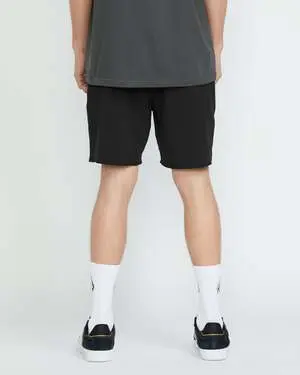 Volcom Elastic Waist Shorts - Black