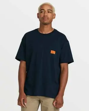 Volcom Workwear Certifico Short Sleeve Tee - Navy