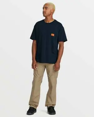 Volcom Workwear Certifico Short Sleeve Tee - Navy