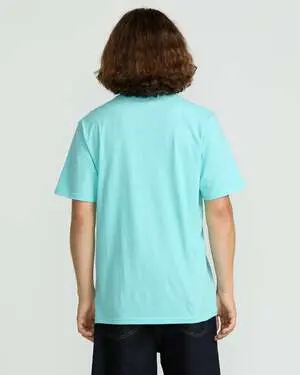 Volcom Solid Short Sleeve Tee Pocket Tee - Poolside
