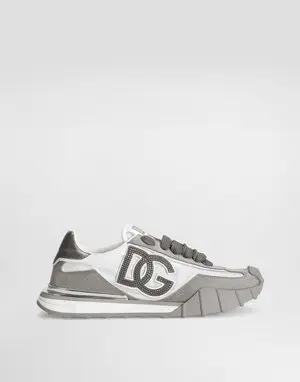 Dolce & Gabbana Dg Athletic Fabric Sneakers - White