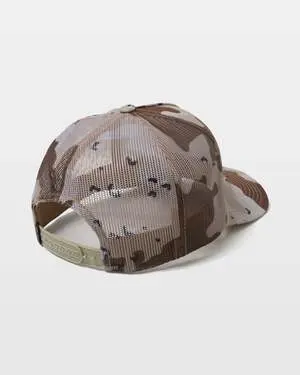 Volcom Stoney Trail Trucker Cap - Light Khaki