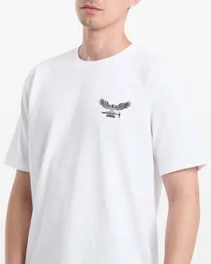 Volcom Hammered Split Short Sleeve Tee - White