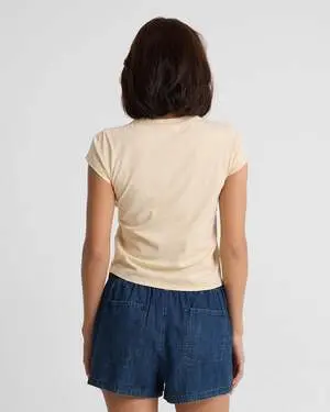 Volcom Lived In Lounge Stone Wash Short Sleeve Tee