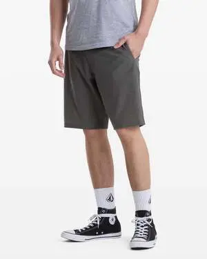 Volcom Frickin Cross Shred Mix Shorts - Sage Leaf