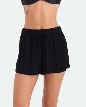 Volcom Tie-front Shorts - Black