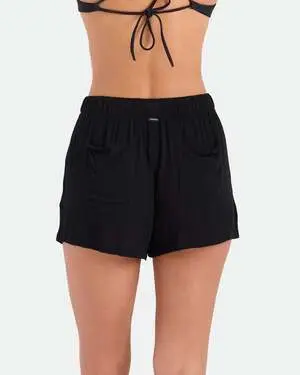 Volcom Tie-front Shorts - Black