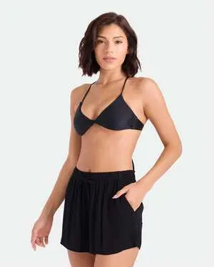 Volcom Tie-front Shorts - Black