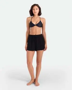 Volcom Tie-front Shorts - Black
