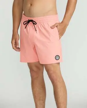Volcom Lido 2 Solid 16" Trunks - Peach Fuzz