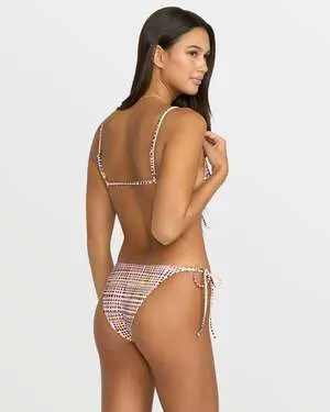 Volcom Crossed Path Teeny Bikini Bottom - Multi