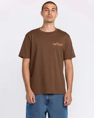 Volcom Veevo Short Sleeve Tee - Brownstone