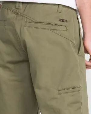 Volcom Frickin Relaxed Chino Pants - Olive