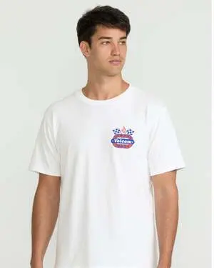 Volcom Fifth Gear Short Sleeve Tee - White