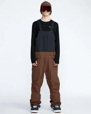 Volcom Rain Gore-tex Bib Overall - Brown