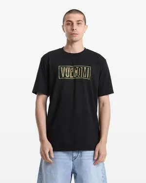 Volcom Chaotic Short Sleeve Tee - Black