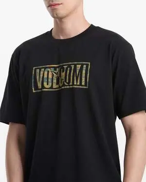 Volcom Chaotic Short Sleeve Tee - Black
