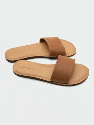 Volcom Simple Slides - Tan