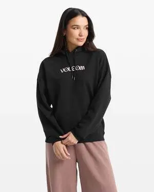 Volcom Stone Art Up Hoodie - Black