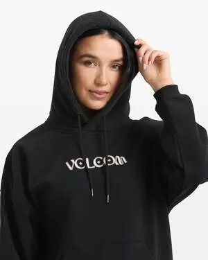 Volcom Stone Art Up Hoodie - Black
