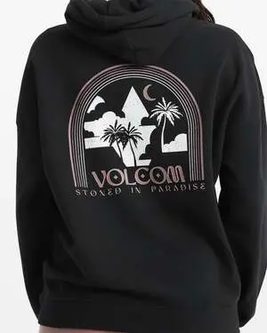 Volcom Stone Art Up Hoodie - Black