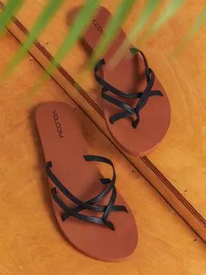 Volcom Strappy Sandals - Black
