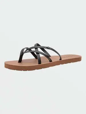 Volcom Strappy Sandals - Black