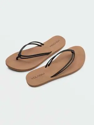 Volcom Forever And Ever Ii Sandals - Black