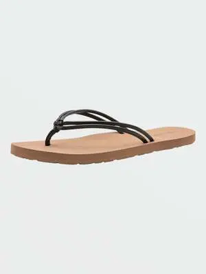 Volcom Forever And Ever Ii Sandals - Black