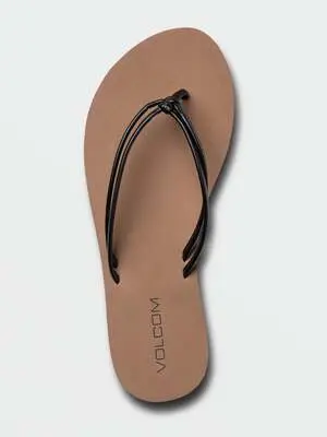 Volcom Forever And Ever Ii Sandals - Black