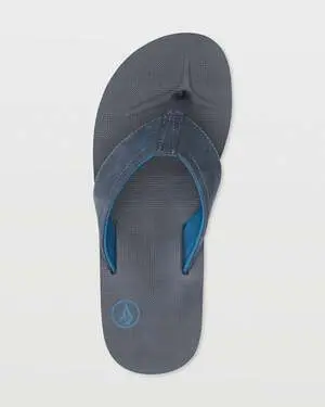 Volcom Victor Sandals - Mono Grey