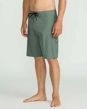 Volcom Lido Solid 20" Trunks - Light Olive