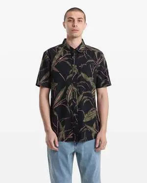 Volcom Markerstone Short Sleeve Shirt - Black