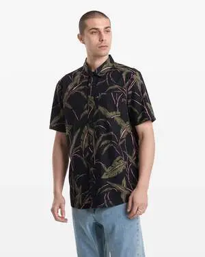 Volcom Markerstone Short Sleeve Shirt - Black