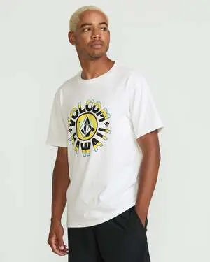 Volcom Rotation Short Sleeve Tee - White