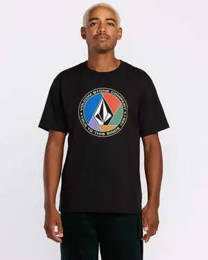 Volcom Circle Stone Short Sleeve Tee - Black