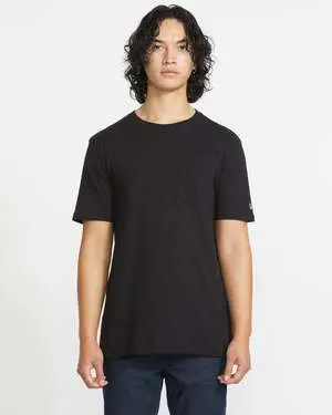 Volcom Solid Short Sleeve Tee Pocket Tee - Black