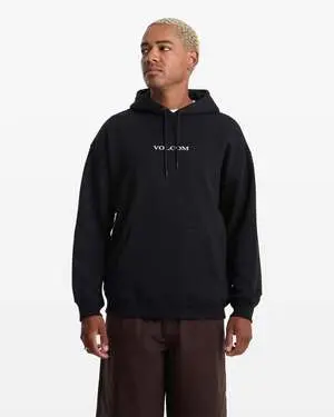 Volcom Stone Loose Fit Pullover Fleece - Black