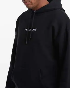 Volcom Stone Loose Fit Pullover Fleece - Black