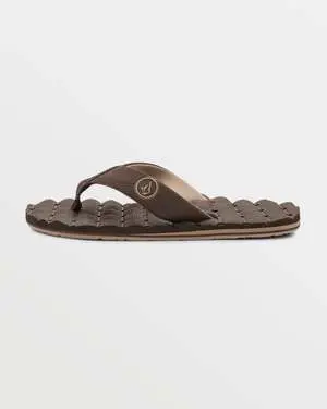 Volcom Recliner Sandals - Brown