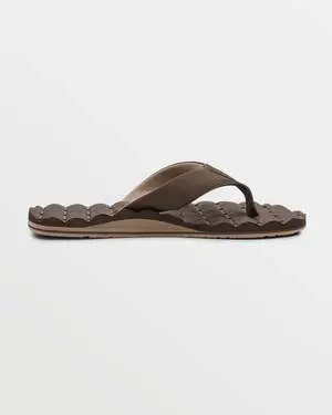 Volcom Recliner Sandals - Brown