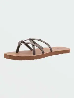 Volcom Strappy Sandals - Brown