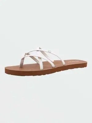 Volcom Strappy Sandals - White