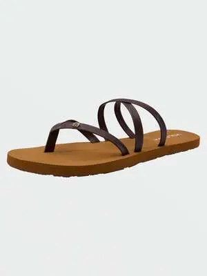 Volcom Easy Breezy Ii Sandals - Brown